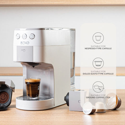 BENO รุ่น BN3 และรุ่น BN3 MILK มาพร้อมอะแดปเตอร์ชงกาแฟ 3 แบบ – Benothailand